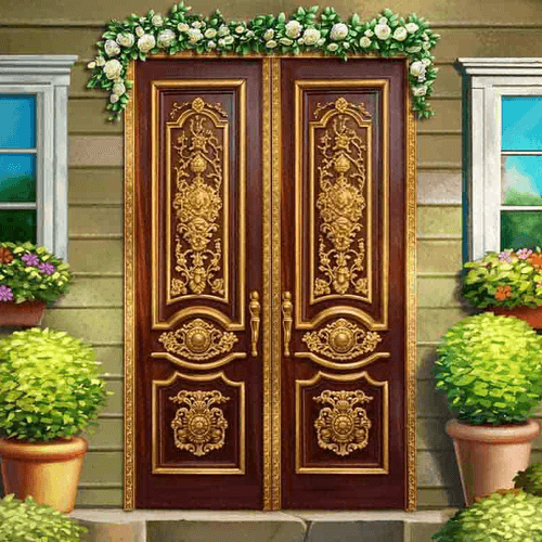 Decorated Doors Badge Collection: Pack 5