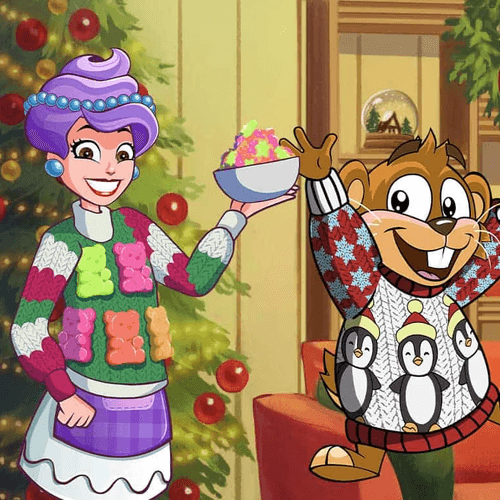 Ugly Sweaters Badge Collection: Pack 5